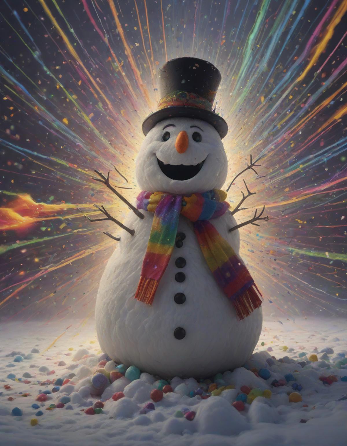 A rainbow exploding with joy - sliders / ntcai.xyz - v1.0 | Stable ...