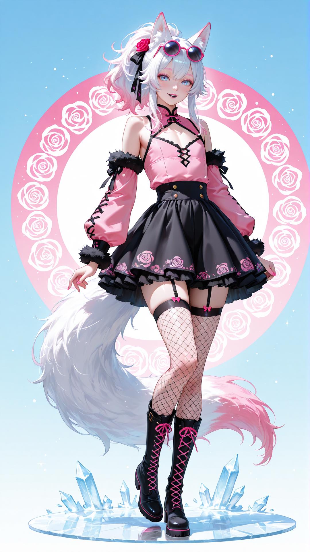 Bubblegum Fox Goth | Civitai