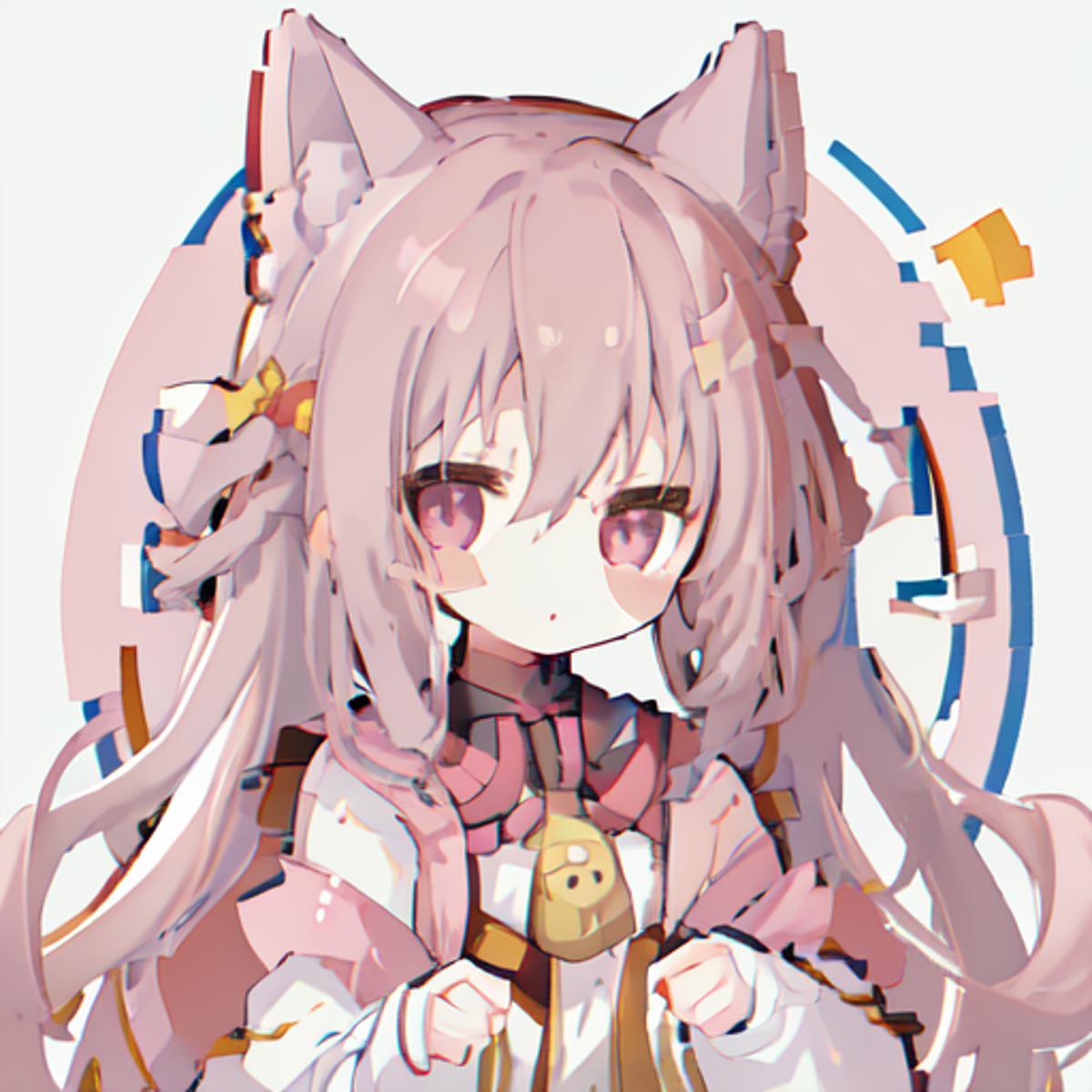 Chibi avatar (pixelated and crayon mixed style)| q版头像（蜡笔混像素风） - v1.0 | Stable Diffusion LoRA ...