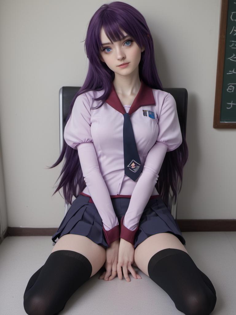 Senjogahara Hitagi (Bakemonogatari) - Hitagi | Stable Diffusion XL LoRA | Civitai