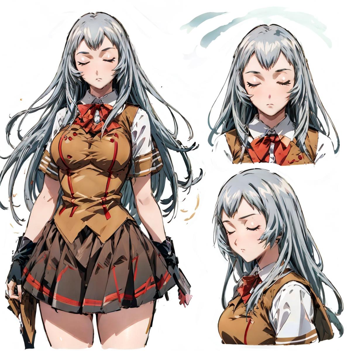 Shiryuu "Shi-san" Chou'un | Ikkitousen LoRa - v1.0 | Stable Diffusion ...