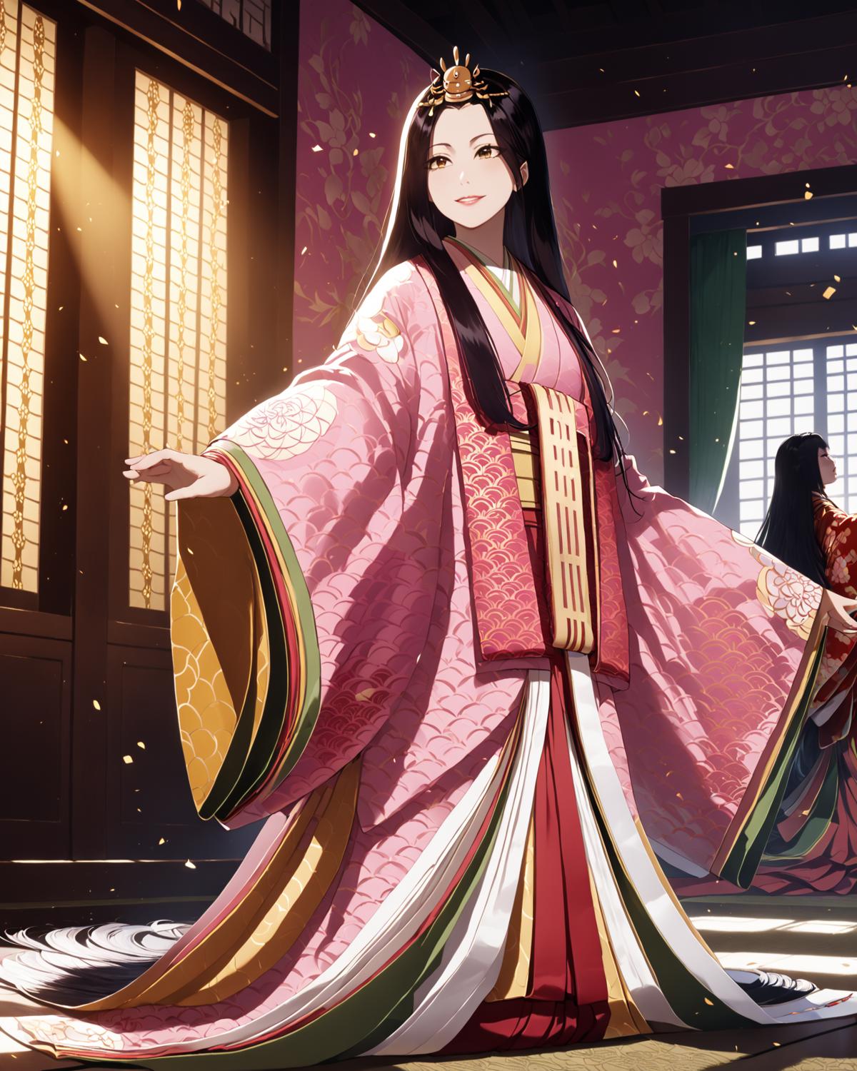 Juunihitoe - 12 Layer Kimono from Heian Era Japan - v1.0 XL Showcase ...
