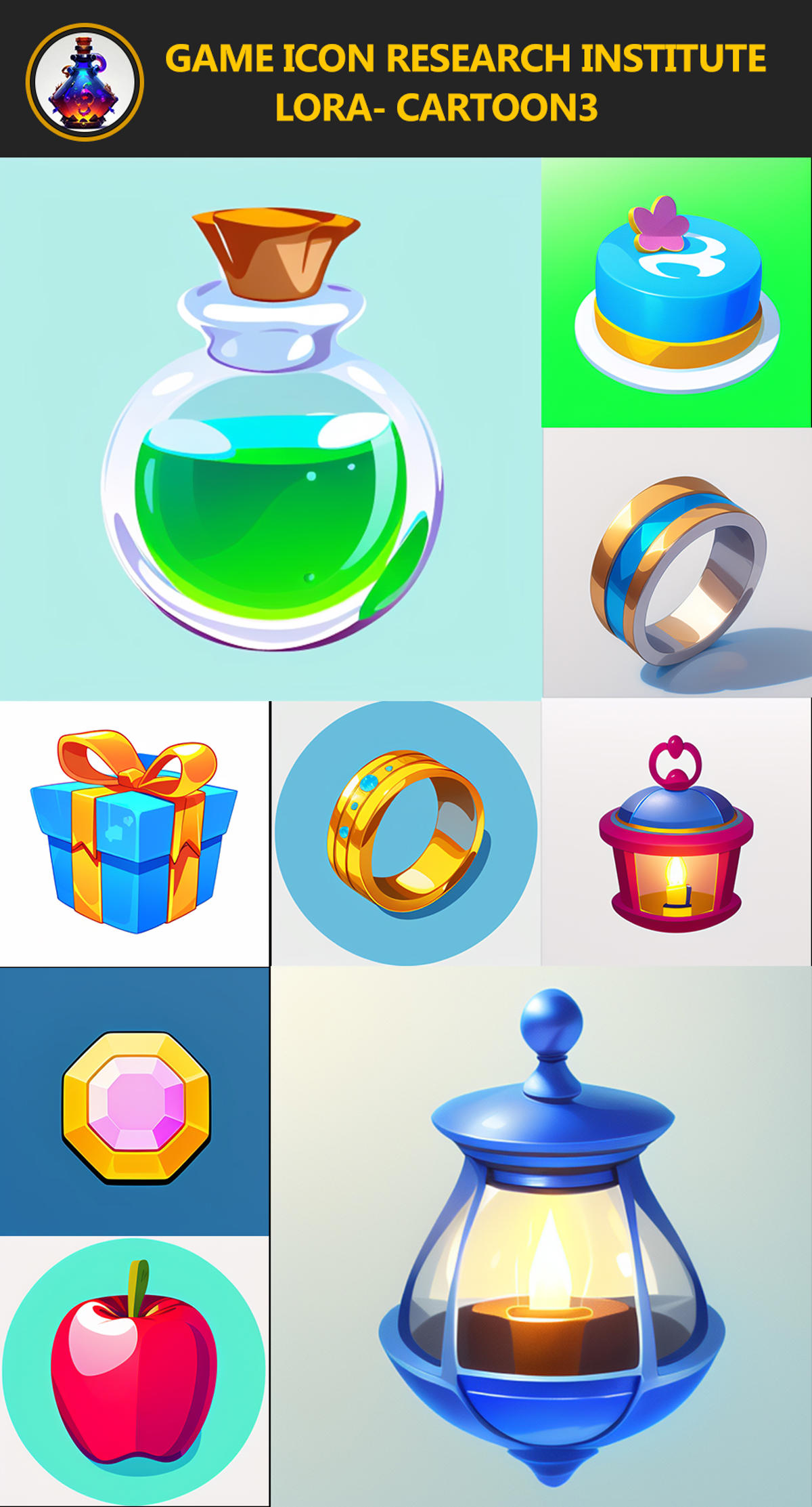 GameIconResearch_omkt2_Lora - v1.0 | Other LoRA | Civitai