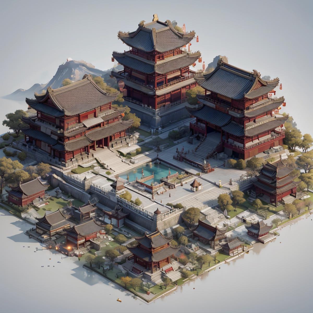 Isometric_Chinese_style_architecture_v1.safetensors - ComfyUI Cloud