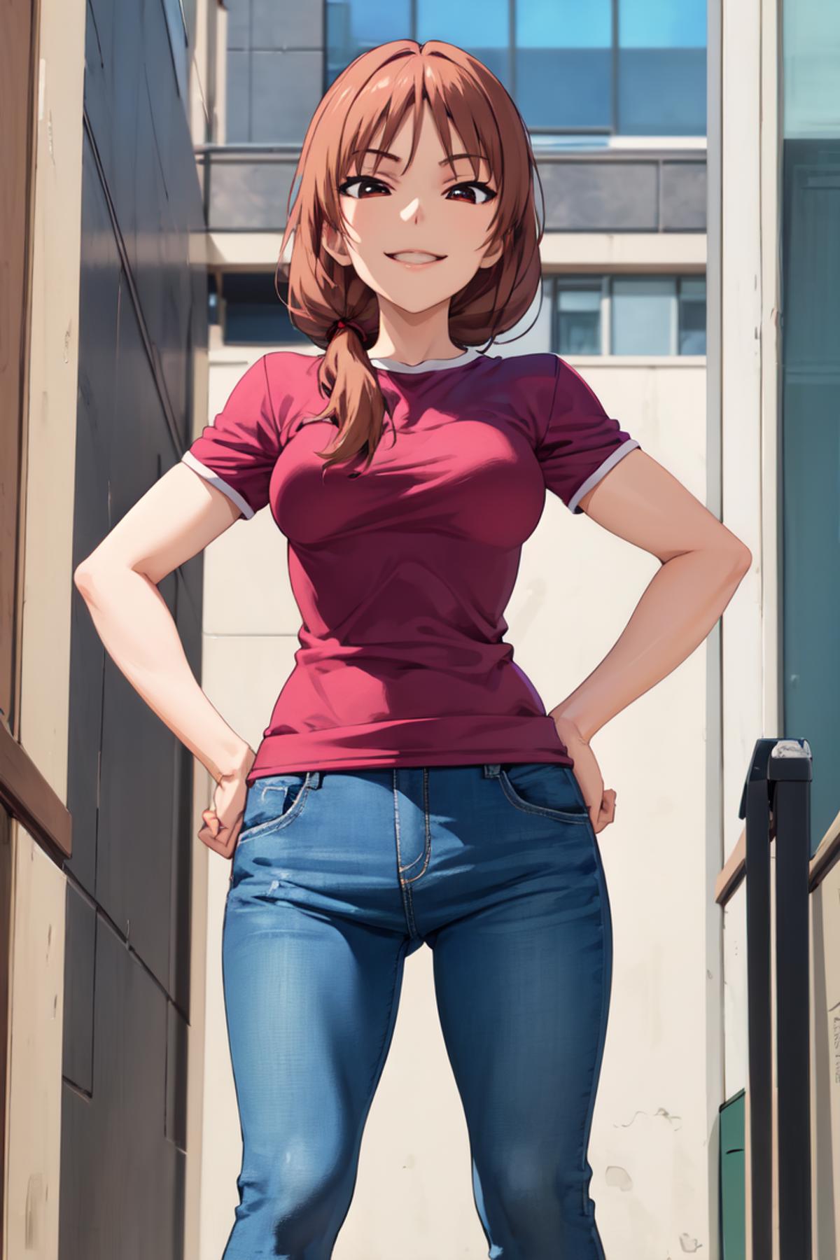 Yoshie Hanabatake | Aho Girl - v1.0 | Stable Diffusion LoRA | Civitai