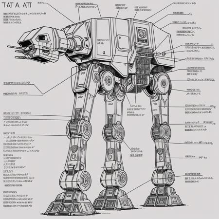 Robot structure diagram Style | SDXL - v1.0 | Stable Diffusion LoRA | Civitai