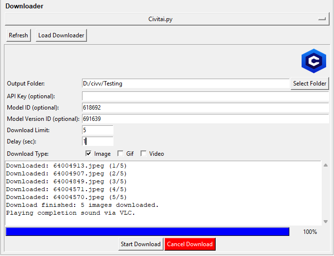 image text viewer & Downloader | Civitai