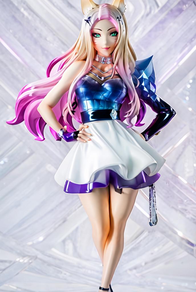 K/DA All Out Ahri - dreambooth_kda_all_out_ahri_pvc | Stable Diffusion LoRA | Civitai