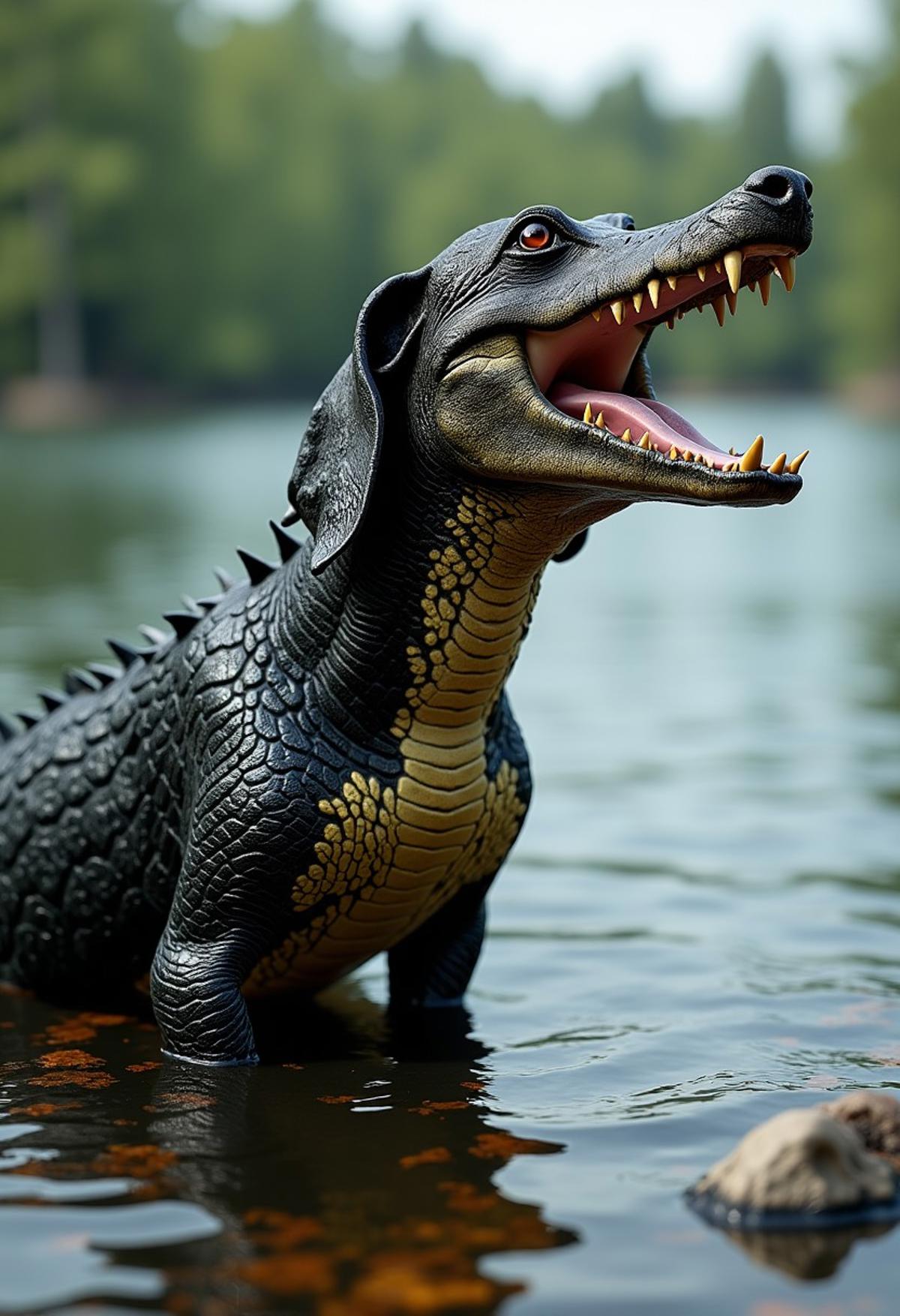 One happy Croggy | Civitai