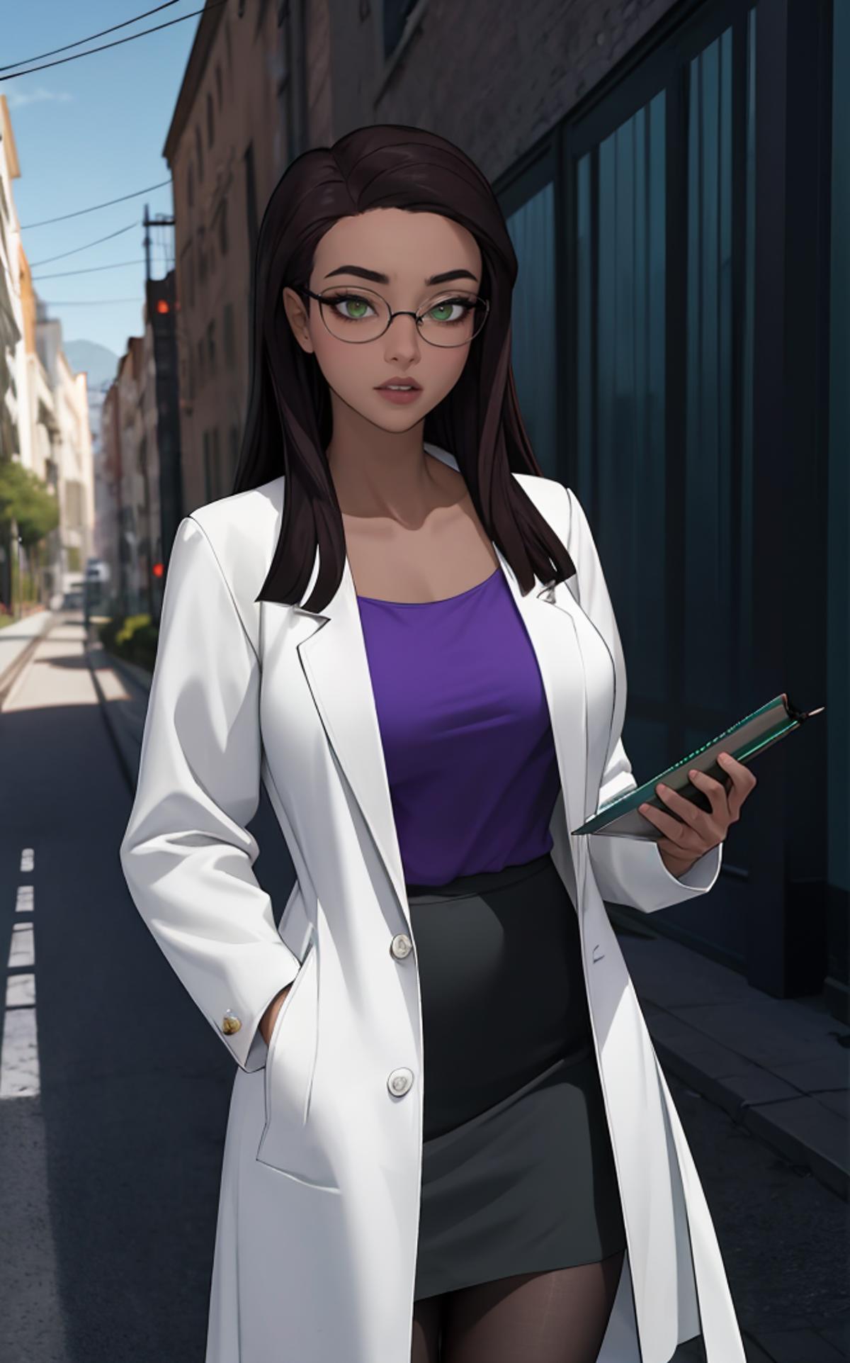 Tracy Simmons | DCAU | 1 Attires - v1.0 | Stable Diffusion LoRA | Civitai