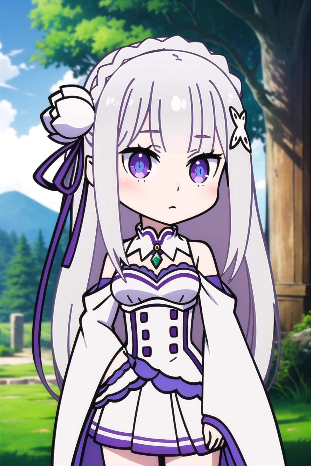 Emilia (re:zero) - v1.0 | Stable Diffusion LoRA | Civitai