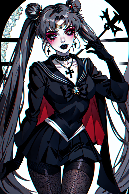 Sailor Moon Goth (Prompt like a Pro Textual Inversions ...