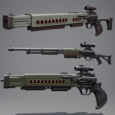 Fallout Style Gun | SDXL - v1.0 | Stable Diffusion LoRA | Civitai