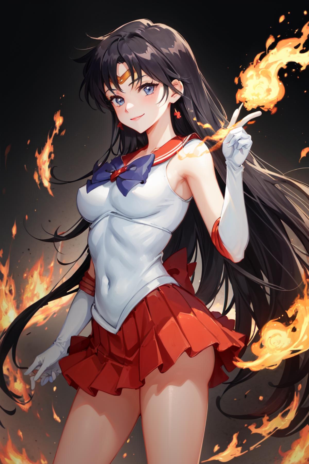Sailor Mars | Sailor Moon - v1.0 | Stable Diffusion LoRA | Civitai