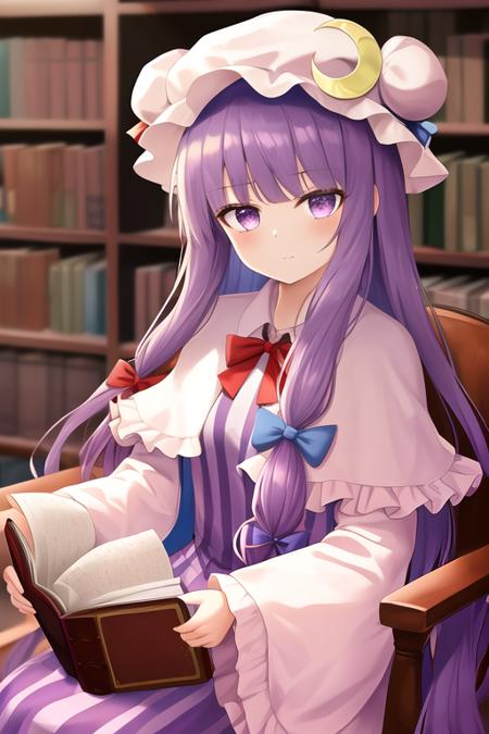 patchouli_knowledge/パチュリー・ノーレッジ/파츄리널릿지 (Touhou) - v1.0 | Stable Diffusion LoRA | Civitai