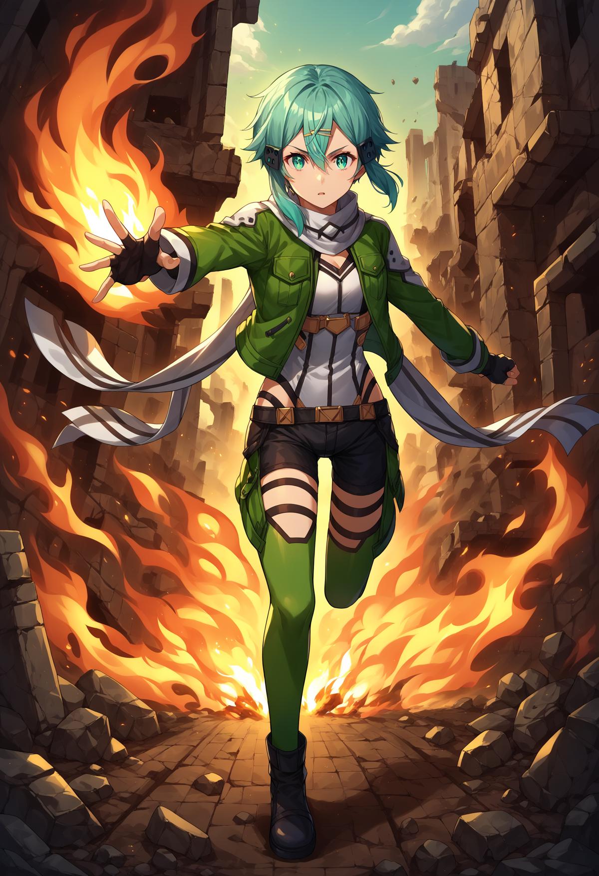Sinon (Sword Art Online) - Lora Pony | SD 1.5 - Pony | Stable Diffusion ...