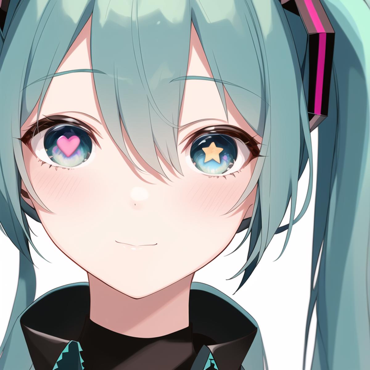 ️Heart & Star⭐ Shaped Pupils Inpaint - LoRA - ️Heart & Star⭐ Shaped ...