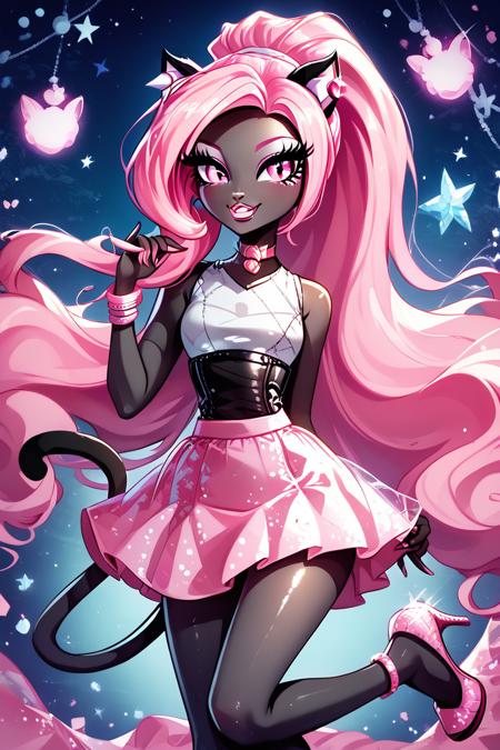 Catty Noir Monster High Pony SD1.5 v1.0 Stable Diffusion LoRA Civitai