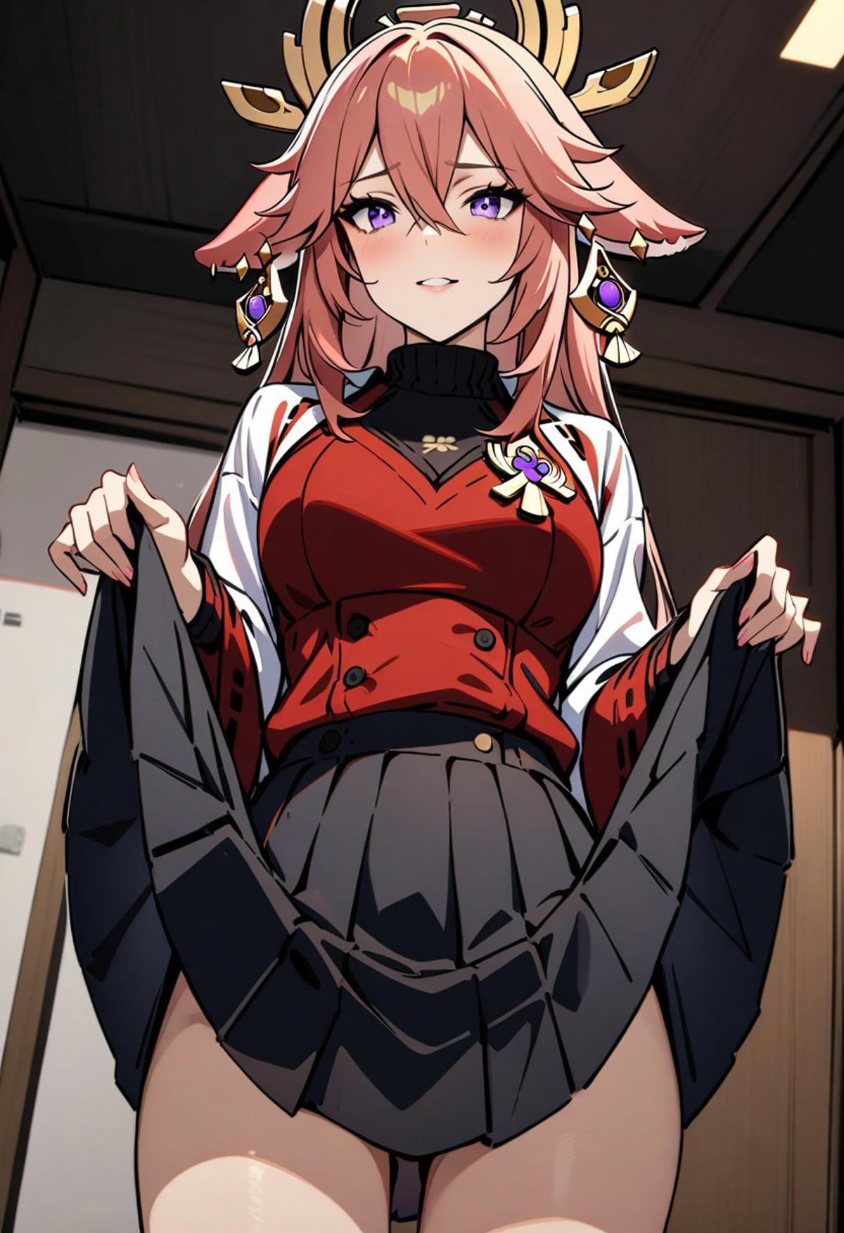 Lift Skirt Exhibitionism - v1.0-XL | Stable Diffusion XL LoRA | Civitai