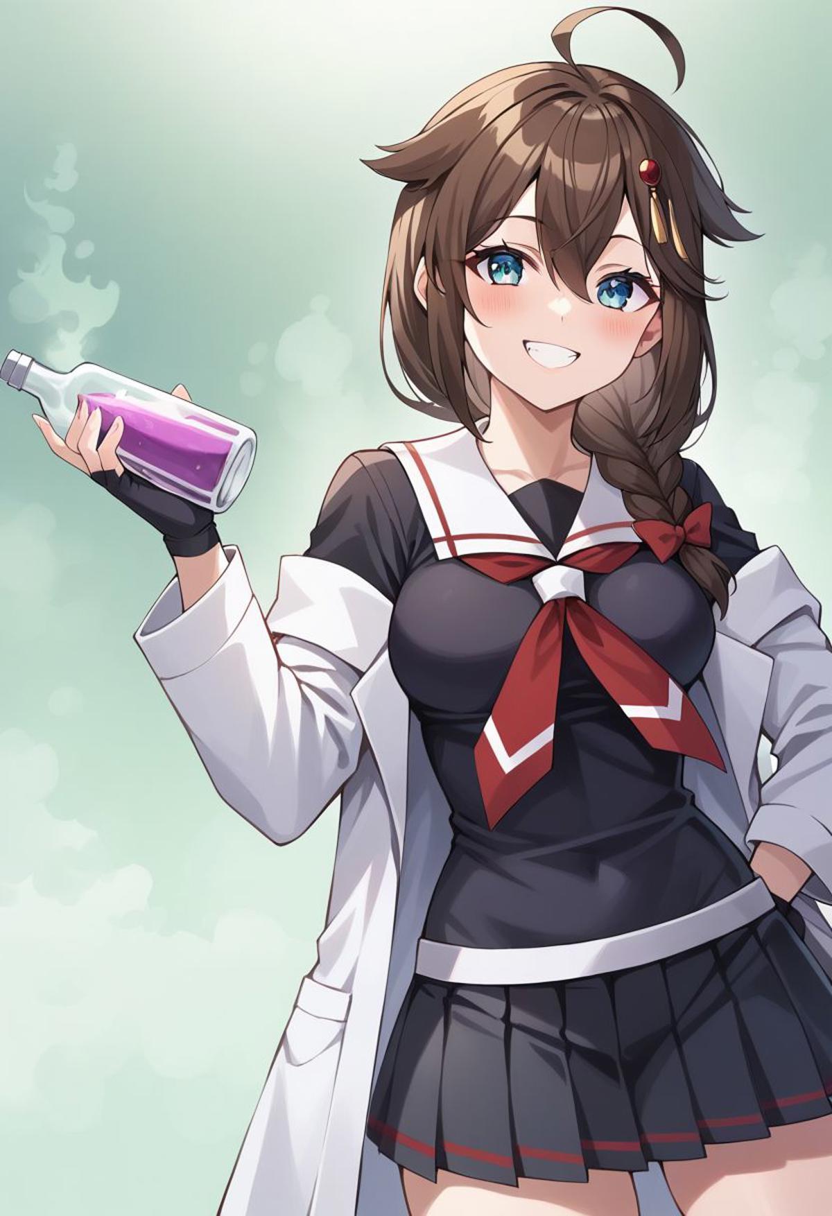 Shigure about to test her Tabun Gas recipe on Chinese prisoners of war ...