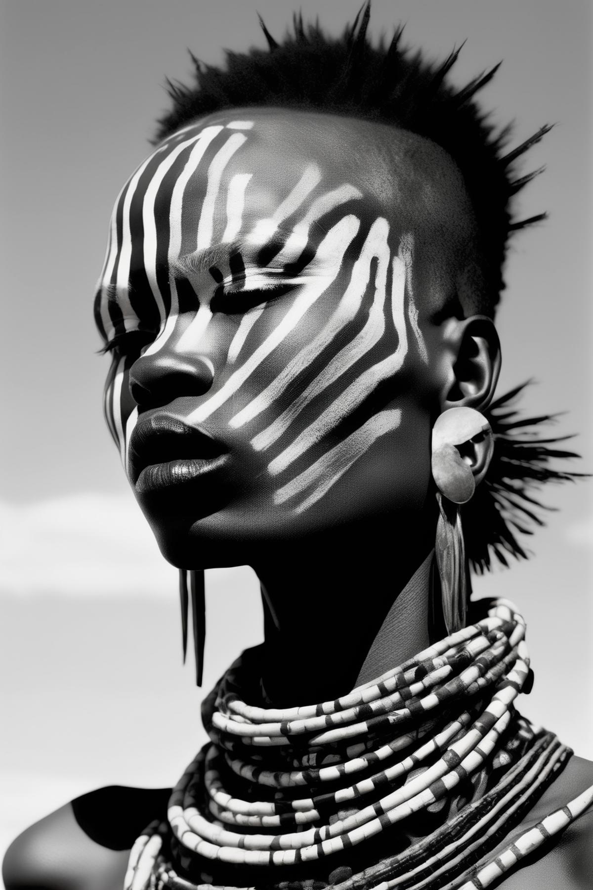 Zanele Muholi Style - SD XL | Stable Diffusion LoRA | Civitai