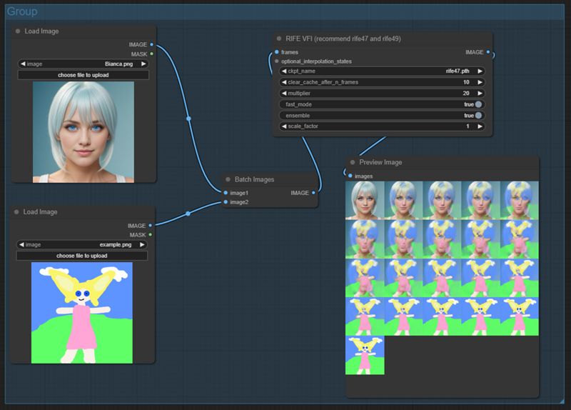 ComfyUI – How to make interpolation between 2 images | Civitai