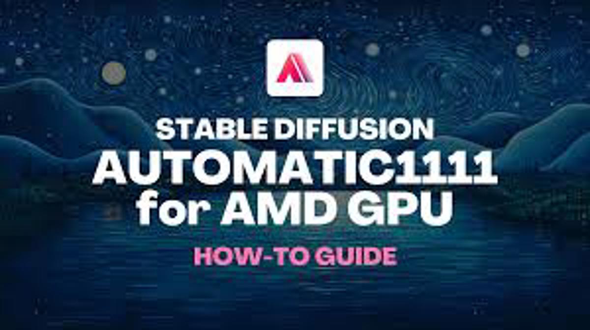 Make an AMD GPU card work like Nvidia card for Automatic1111 on Windows | Civitai