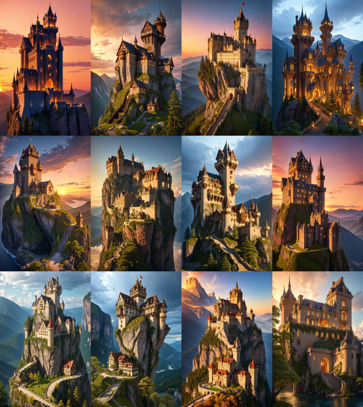 Endless (FANTASY) Castle Generator - (Dynamic Prompts / How to) | Civitai