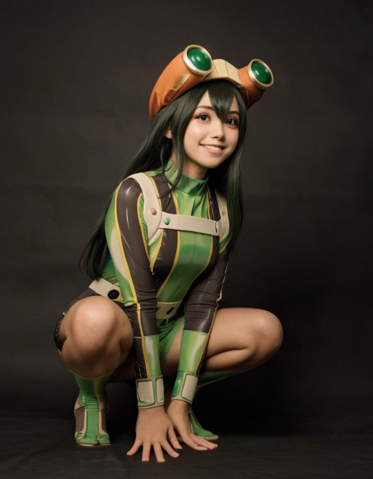 MHA - Froppy - Cosplay Mix - SDXL - v1.0 | Stable Diffusion XL LoRA | Civitai