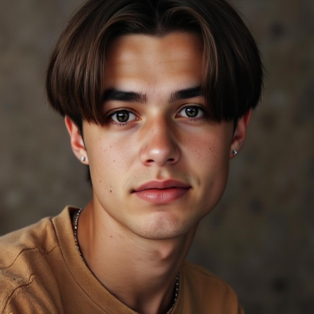 Curtain mullet hair - V1 | Flux LoRA | Civitai