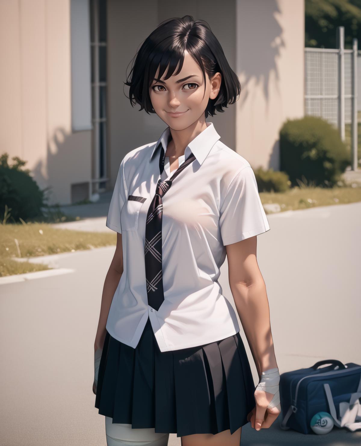 Makoto - Street Fighter (SF4) (1.5/PonyXL) - v3 - PonyXL version | Stable Diffusion LoRA | Civitai