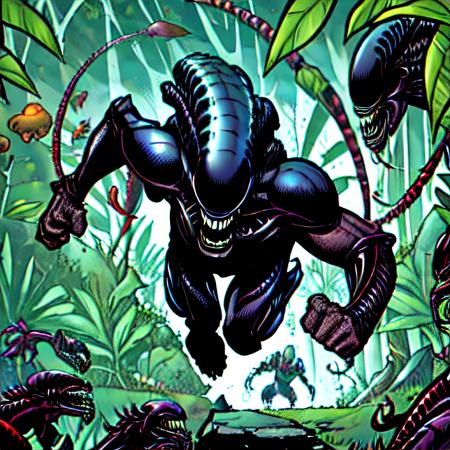 Xenomorph_Comic_Style.safetensors - ComfyUI Cloud