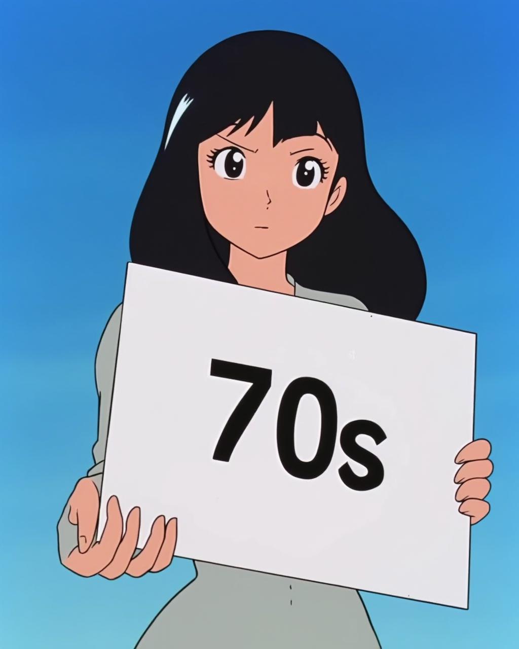 70s Retro Anime Style - v2.0 Flux