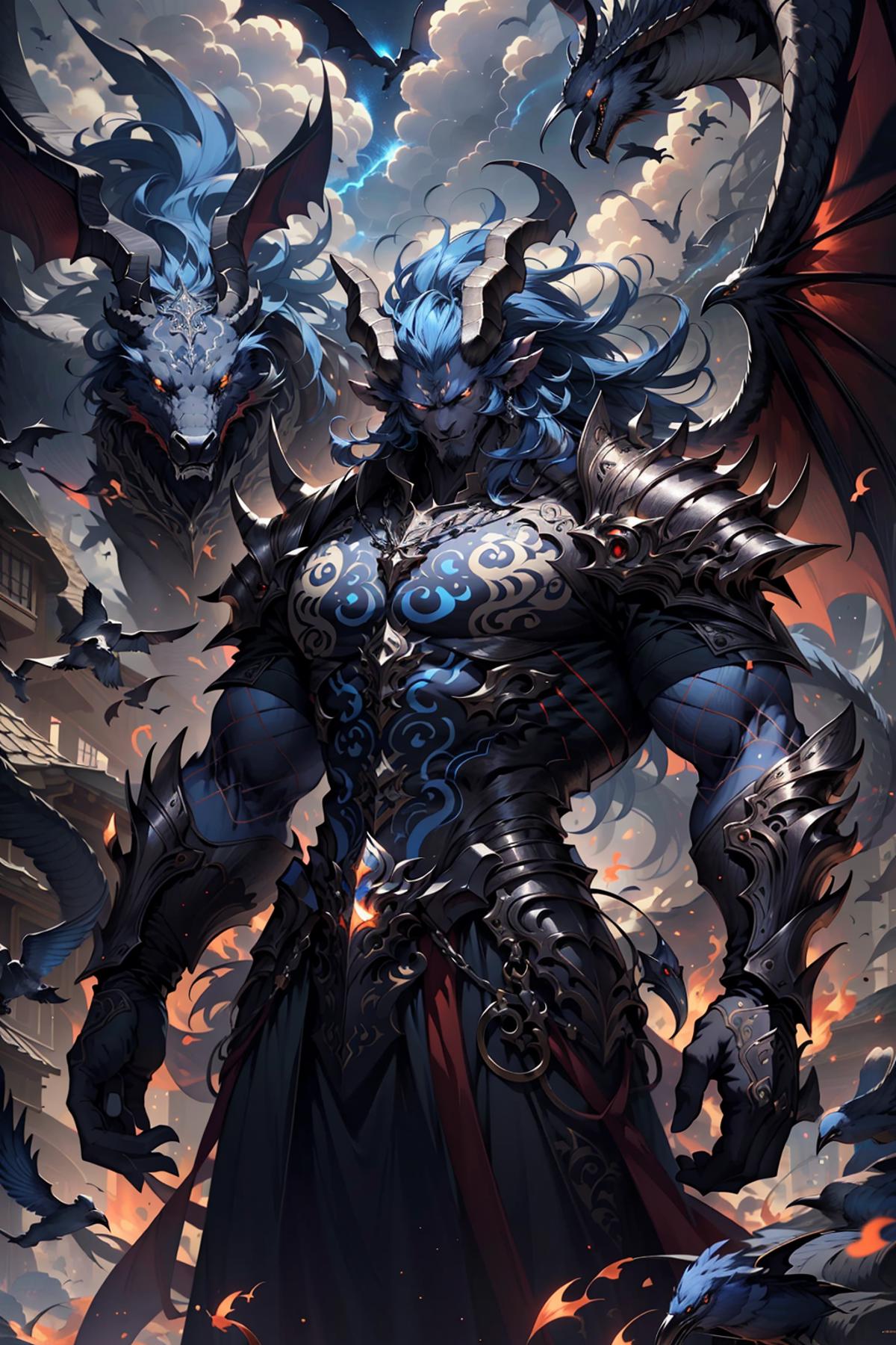 Demon Man - v1.0 | Stable Diffusion LoRA | Civitai