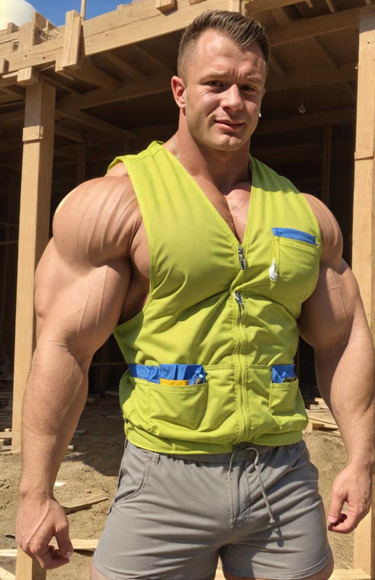 Musclehunk Steel - v1.0 | Stable Diffusion LoRA | Civitai