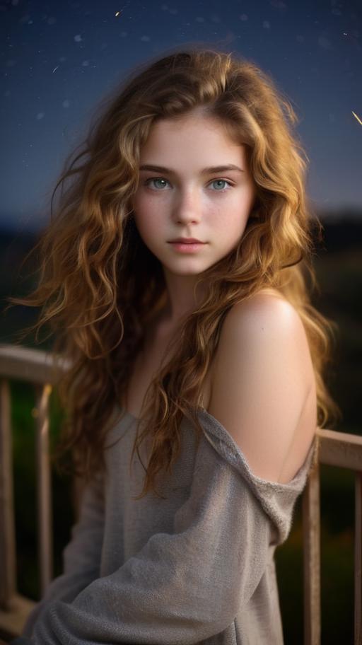 AI Image Creation A mesmerizing naked portrait of an 18-ye - AIEasyPic