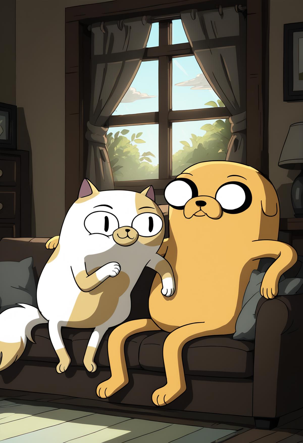 Jake the Dog/Cake the Cat (Adventure Time) for PonyXL - V1 | Stable ...