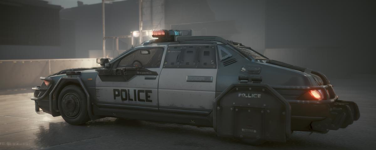 Cyberpunk 2077 NCPD Car (Hella EC-H I860 Enforcer) - v1.0 | Stable ...