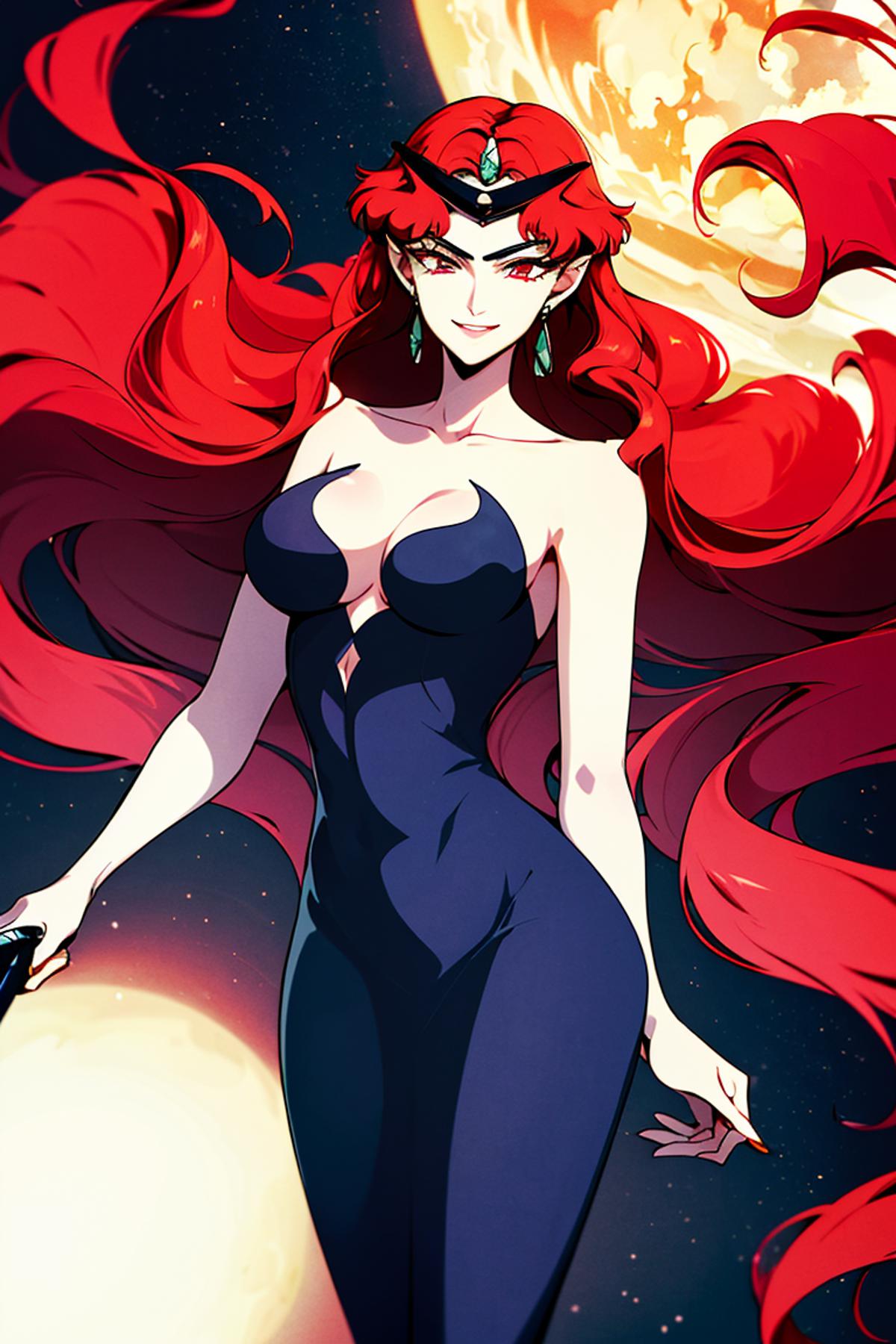 Queen Beryl (Sailor Moon) - v1.0 | Stable Diffusion LoRA | Civitai