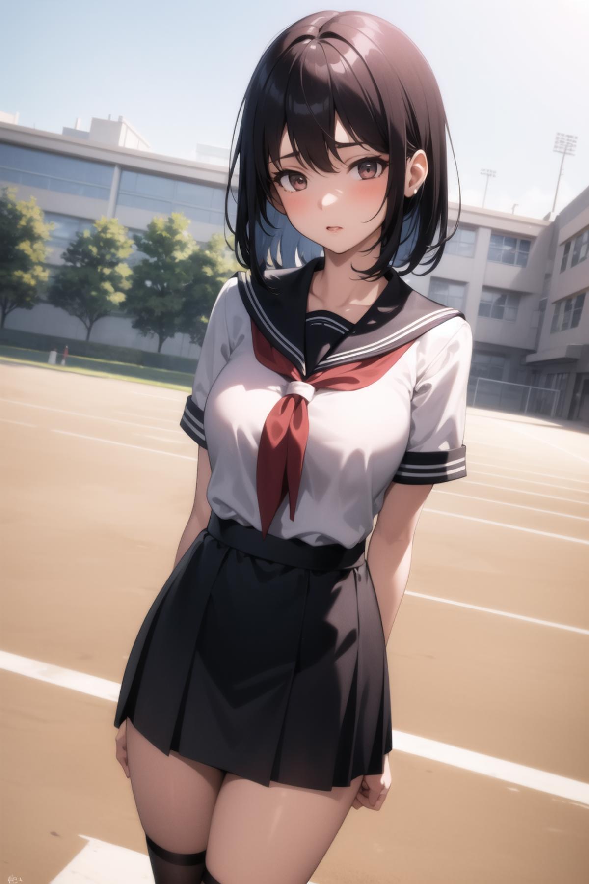 School yard - v0.1 | Stable Diffusion LoRA | Civitai