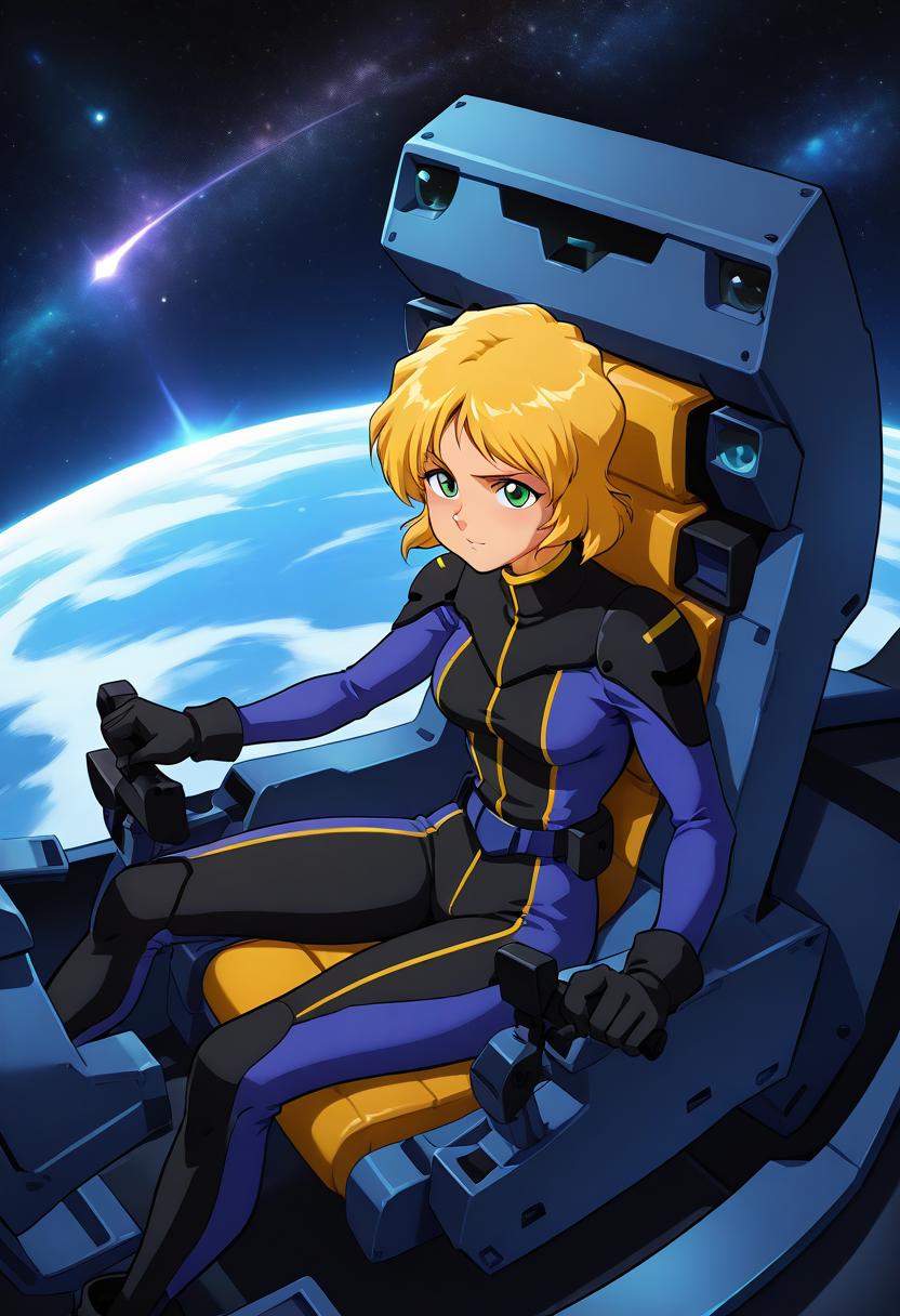 [Illustrious]Gundam panoramic cockpit (ガンダム 全天周囲モニター リニアシート） - v1.0 ...