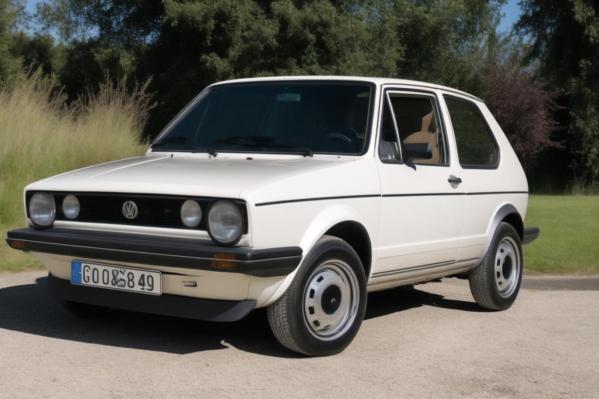 VW Golf MK1 - Classic German hatchback - v1.0 | Stable Diffusion LoRA ...