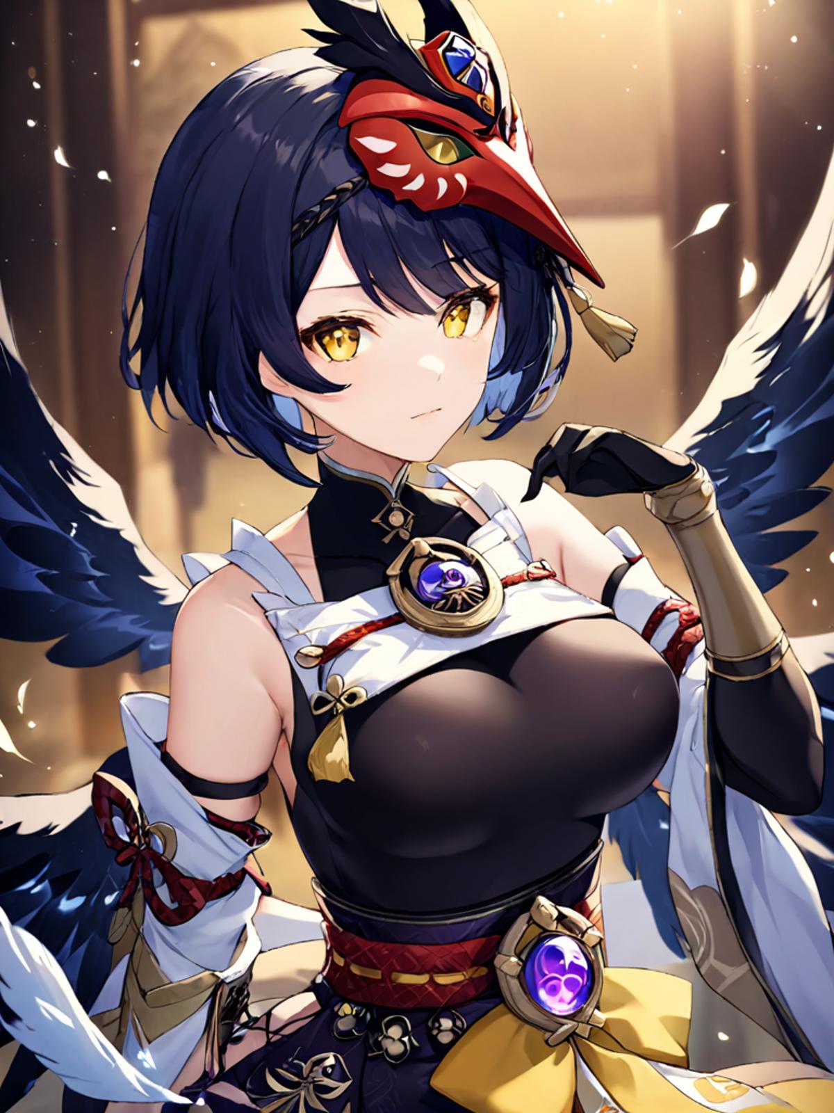 Genshin_XL｜原神九条裟罗 Kujo Sara (genshin impact) - v1.0 | Stable Diffusion XL LoRA | Civitai