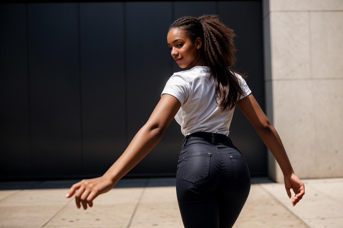 OpenPose, from side and behind,dancing, - v1.8 | Stable Diffusion Poses ...