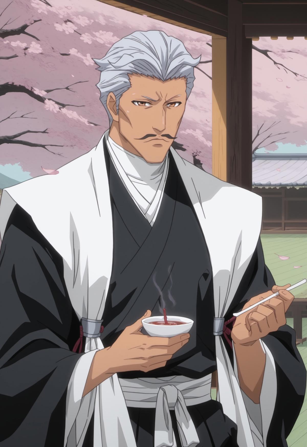 Chojiro Sasakibe - Bleach - V1 Showcase | Civitai