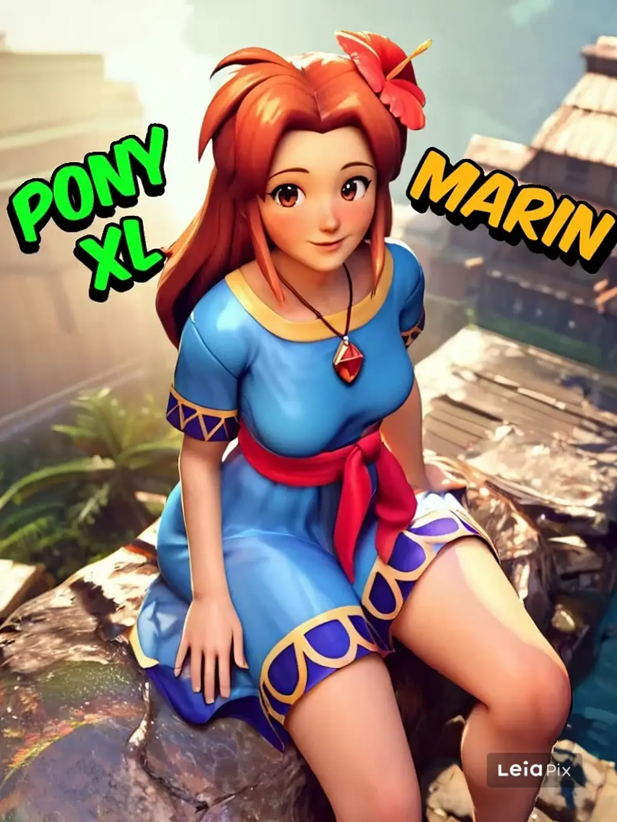 Marin (Zelda Link's Awakening) - SD 1.5 | XL PONY - by YeiyeiArt COMISSION - -Pony XL- | Stable ...