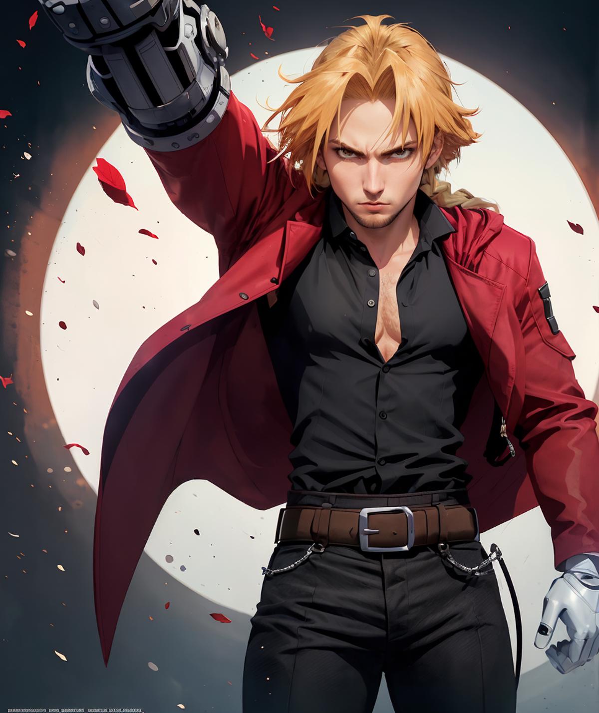 Fullmetal alchemist Edward Elric LORA 👑 - v2.0 | Stable Diffusion LoRA ...