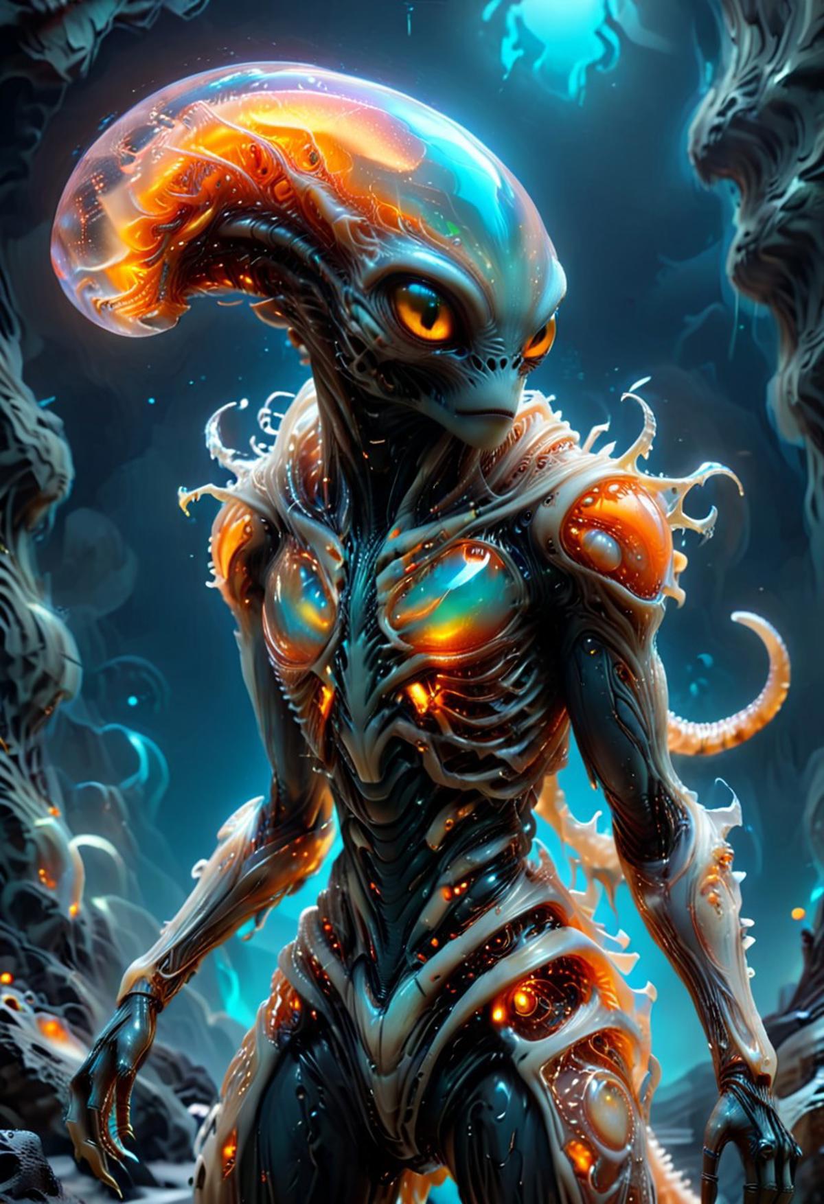 Unfazed realistic Alien Concept - XL - SDXL v1.0 | Stable Diffusion XL ...