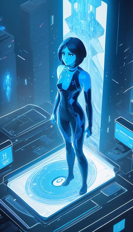 Halo Cortana Fan Art