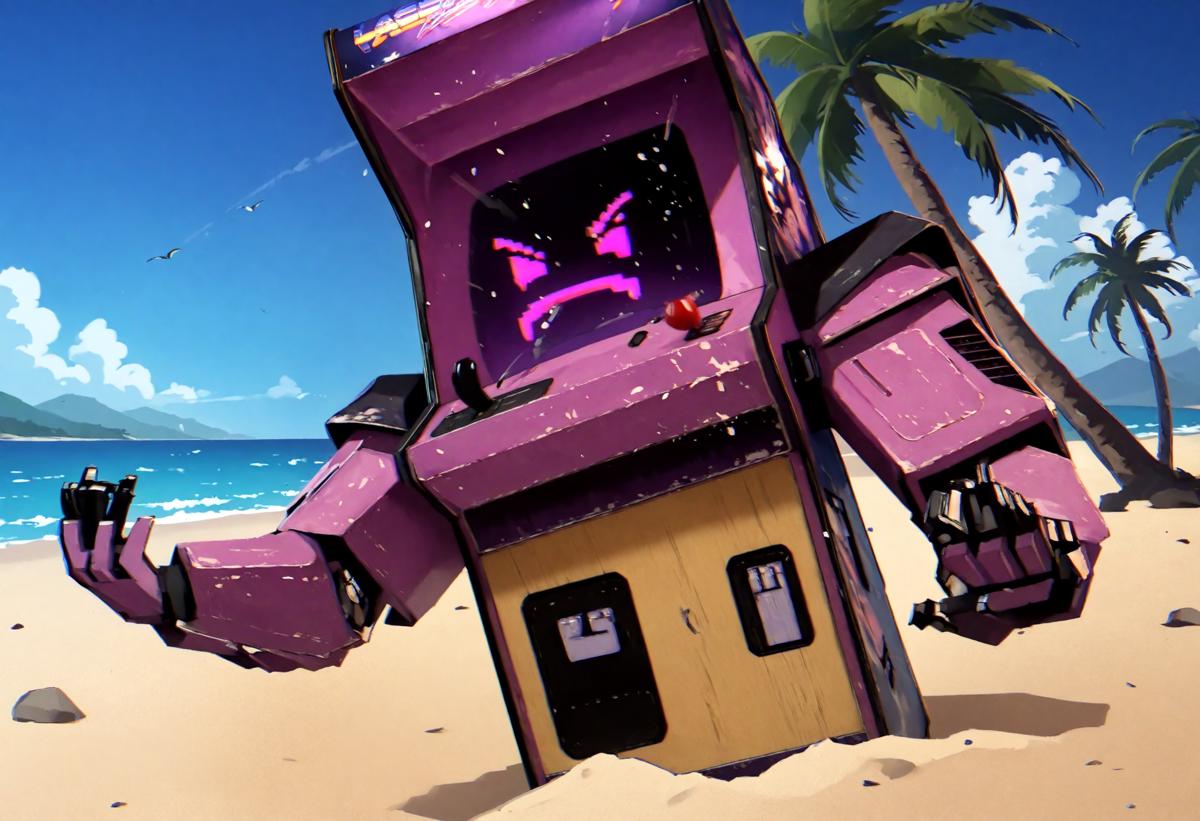 Kung Fury Angry 80s Arcade Machine - Angry 80s Arcade | Stable ...